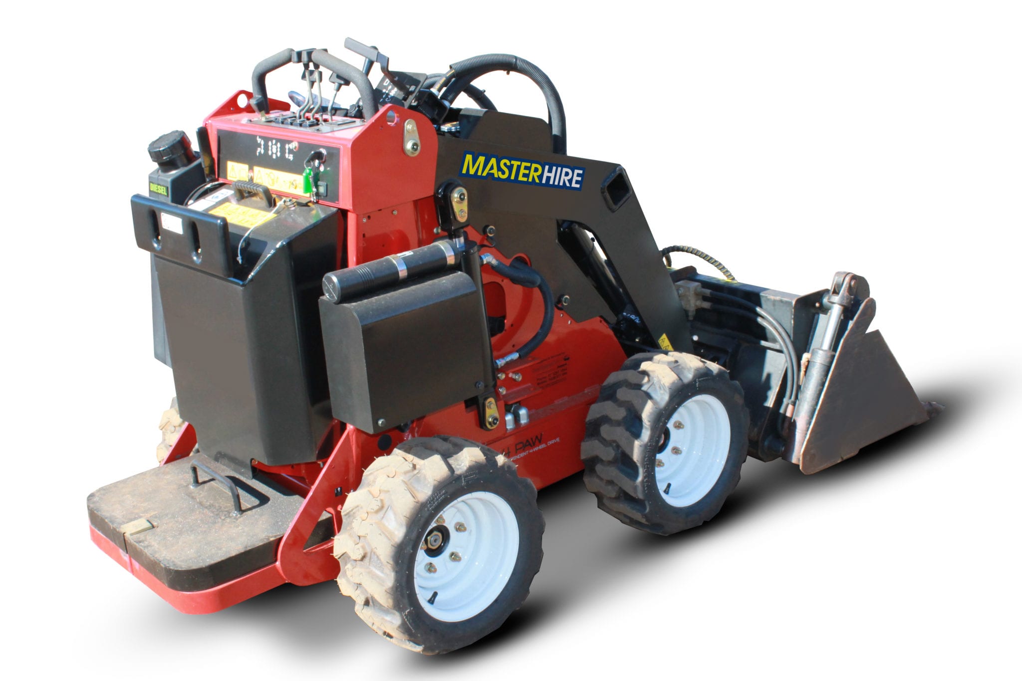 Wheeled Mini Loaders for Hire | Master Hire