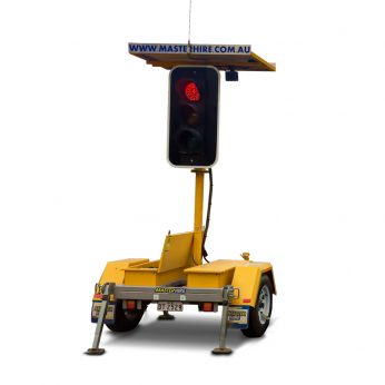 Trailer Mounted Traffic Lights for Hire | Master Hire - Built on Service
