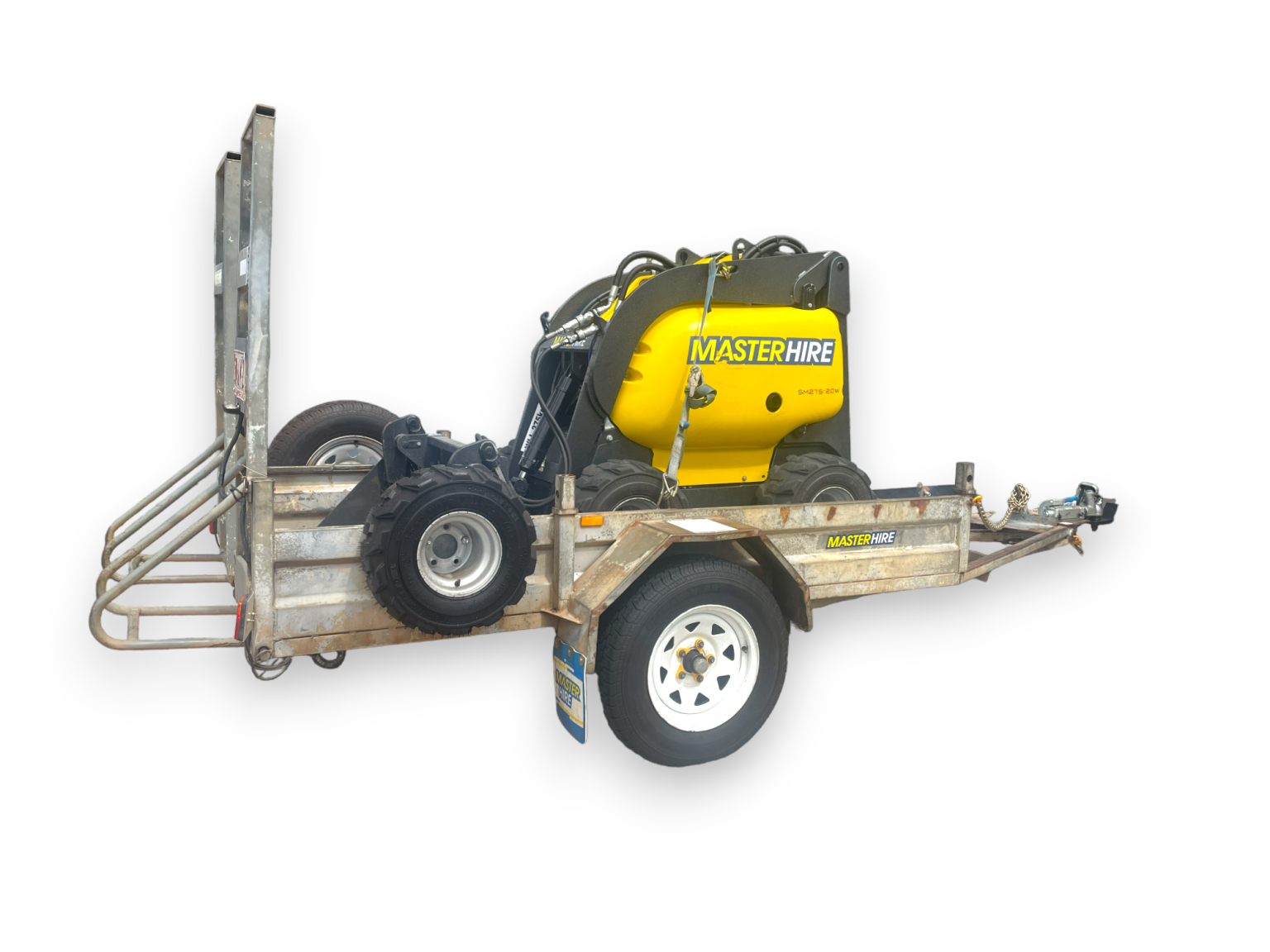 Wheeled Mini Loaders for Hire | Master Hire