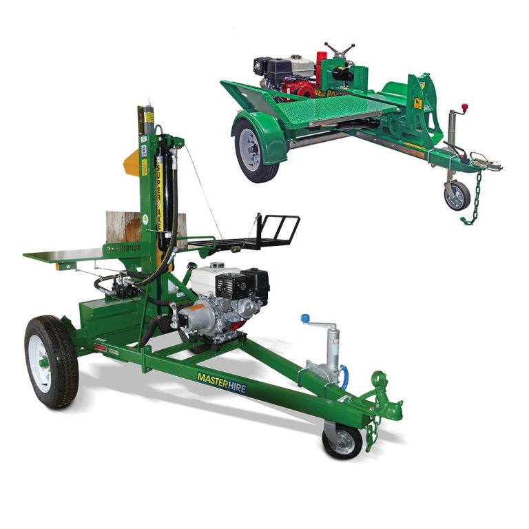 Trailer Mounted Log Splitters for Hire | Master Hire