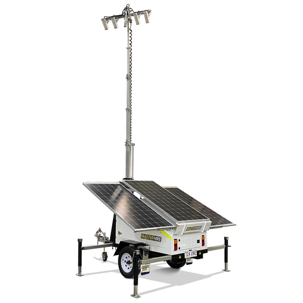 Solar Light Towers for Hire | Master Hire