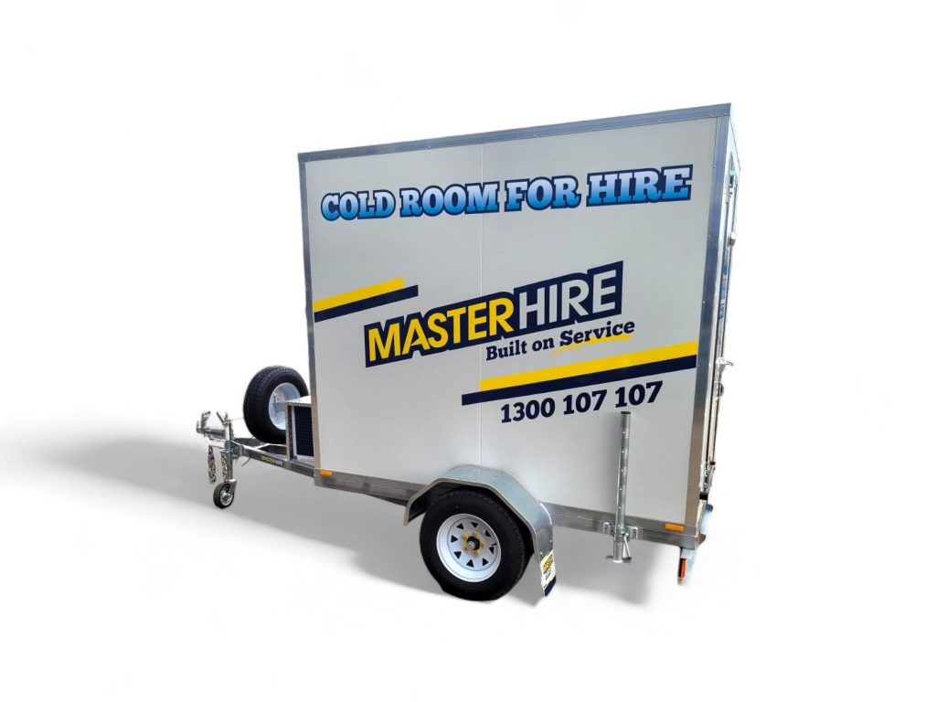Trailer Mounted Cold Rooms for Hire | Master Hire