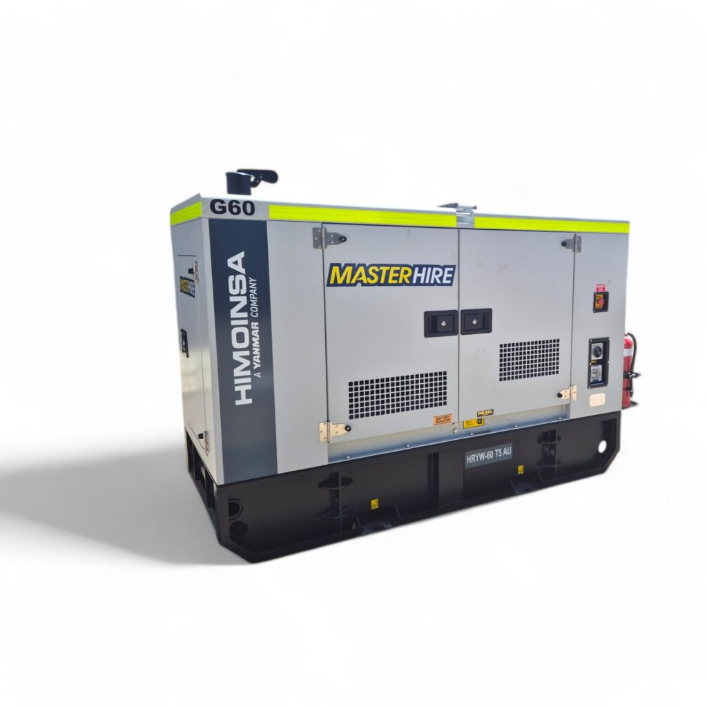 60kVA Diesel Generators for Hire | Master Hire