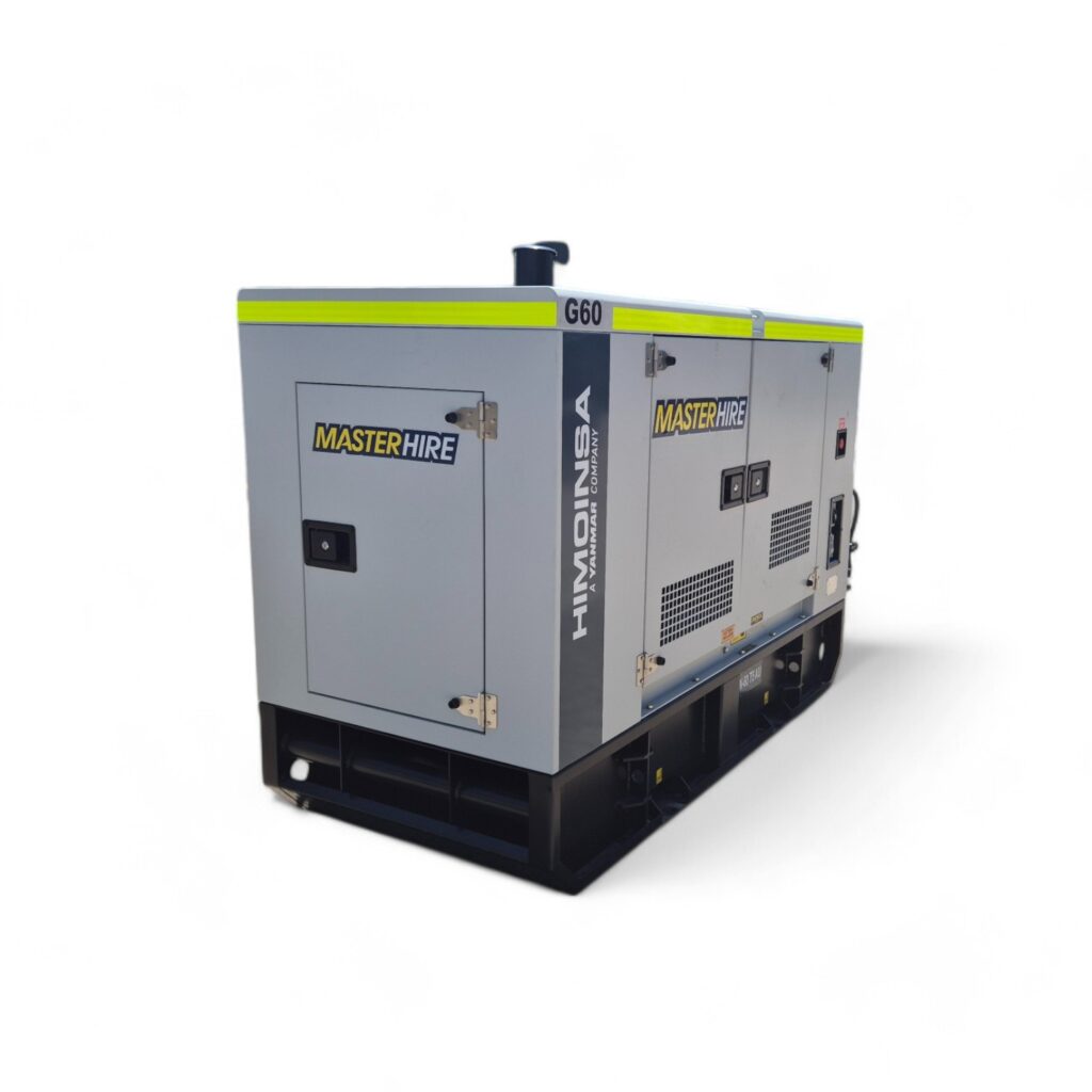 60kVA Diesel Generators for Hire | Master Hire