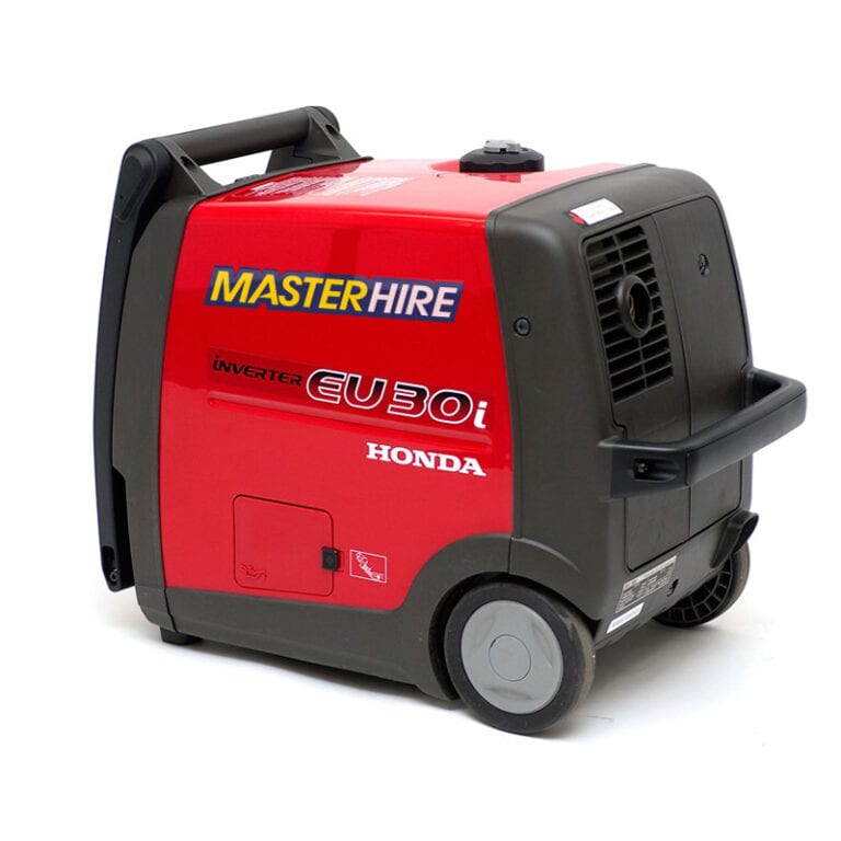 [Clean Power] 3kVA Inverter Generators for Hire | Master Hire