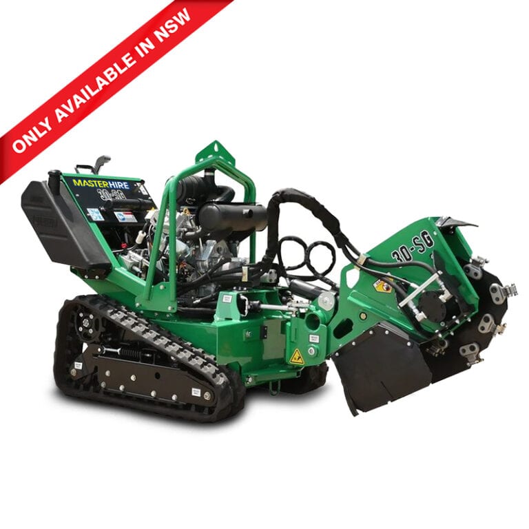 Large Tracked Stump Grinders for Hire | Master Hire - Built on Service