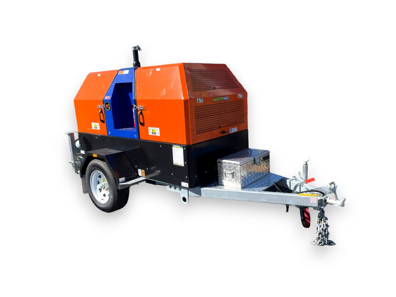 Auto Start Trailer Mounted 6 Inch Pumps for Hire | Master Hire
