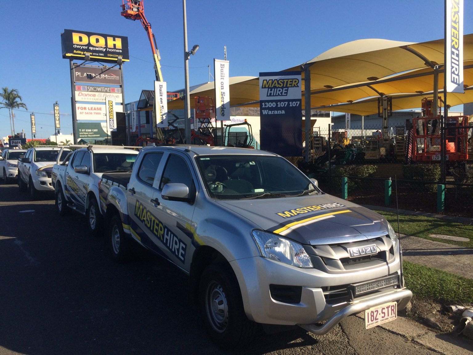 Hire Equipment on The Sunshine Coast - Call 07 5437 7755