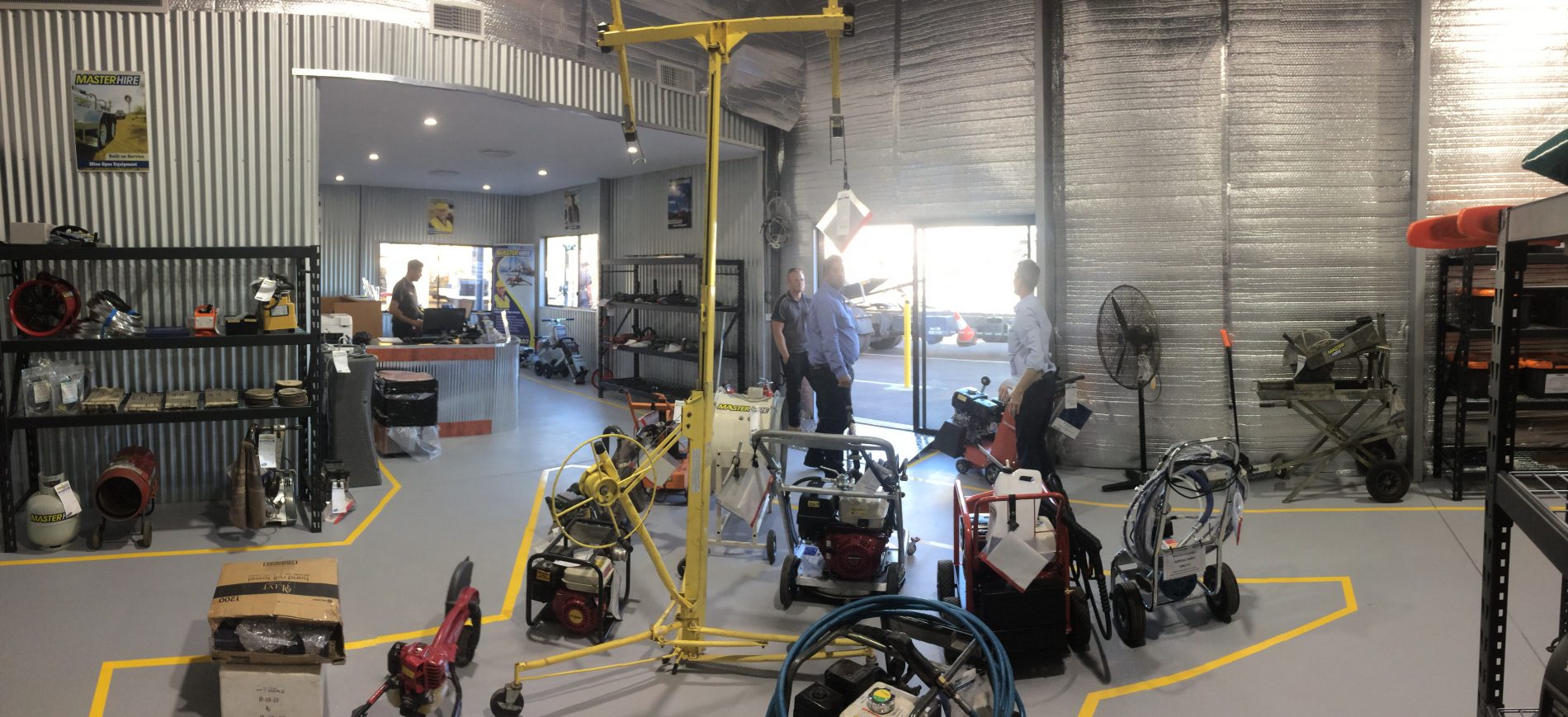 Hire Equipment on The Sunshine Coast - Call 07 5437 7755