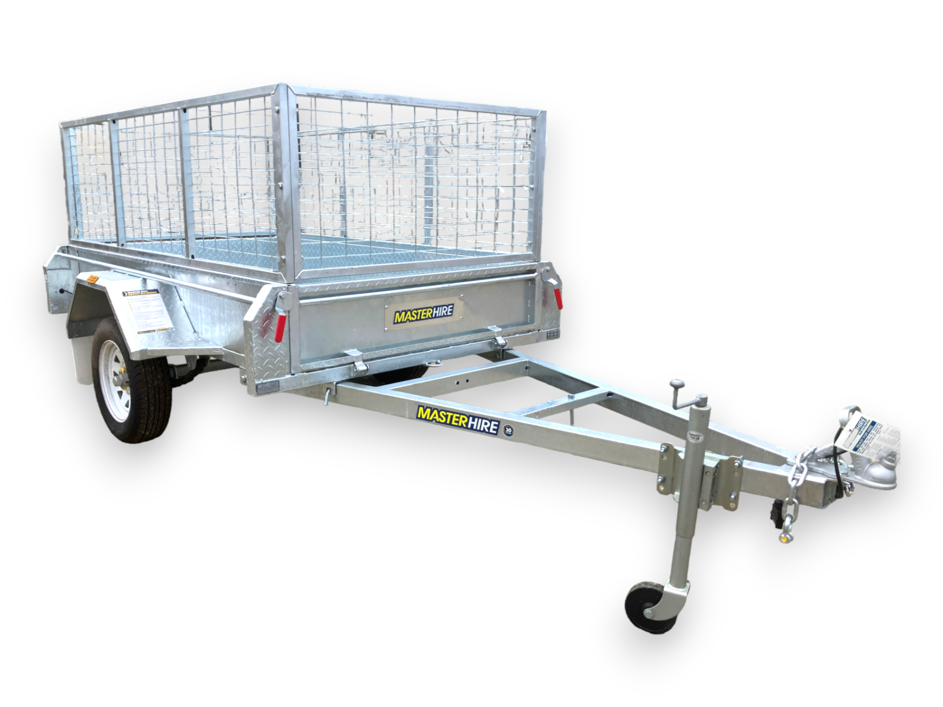 6x4 Cage Trailers for Hire | Master Hire