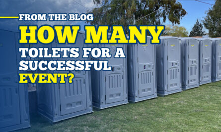 How Many Event Toilets for a Successful Function? (for 100+)